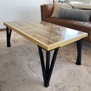 Recycled Skateboard Coffee Table - Etsy