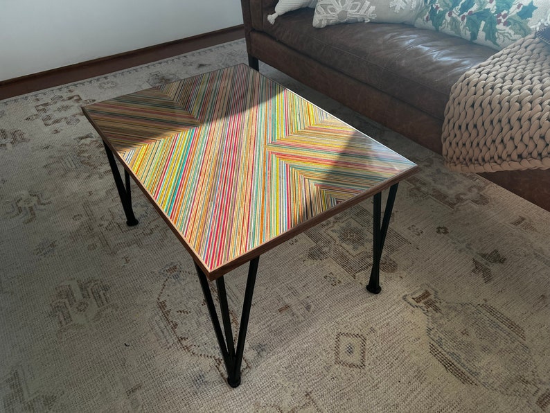 Recycled Skateboard Table - Etsy