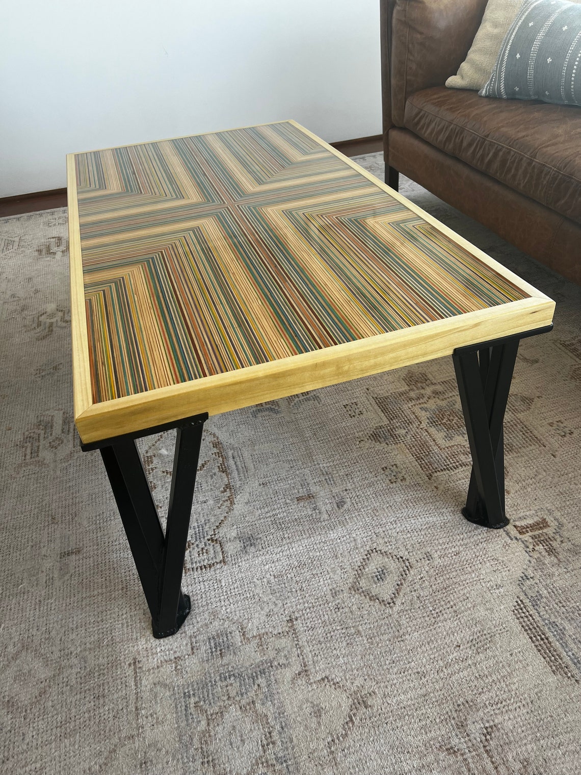 Recycled Skateboard Coffee Table - Etsy