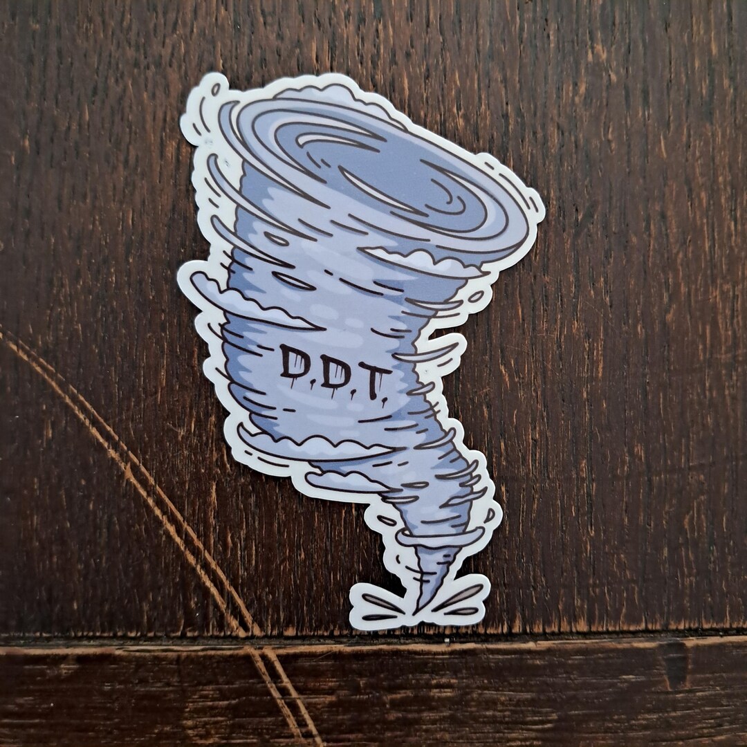 Tornado DDT Pro Wrestling Sticker - AEW Themed Decal WWE Nxt - Etsy