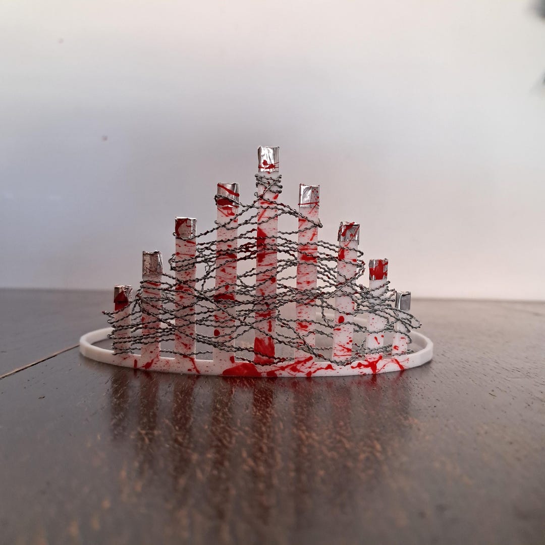 Handmade Barbed Wire Wrestling Tiara: Horror Jewelry - Etsy