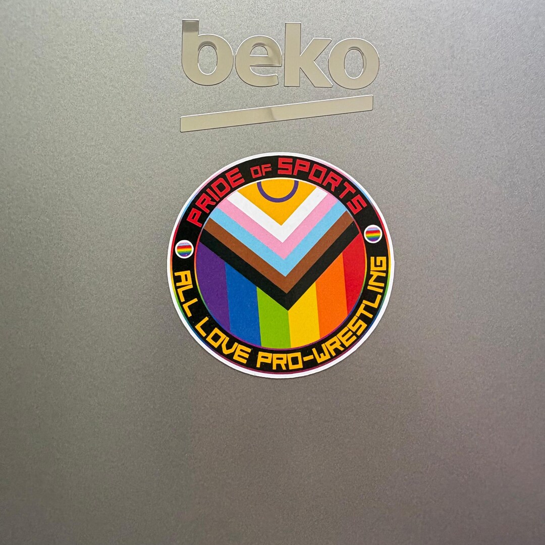 Pride of Sport Magnet: Pro Wrestling AEW WWE NJPW Themed Fridge Magnet ...