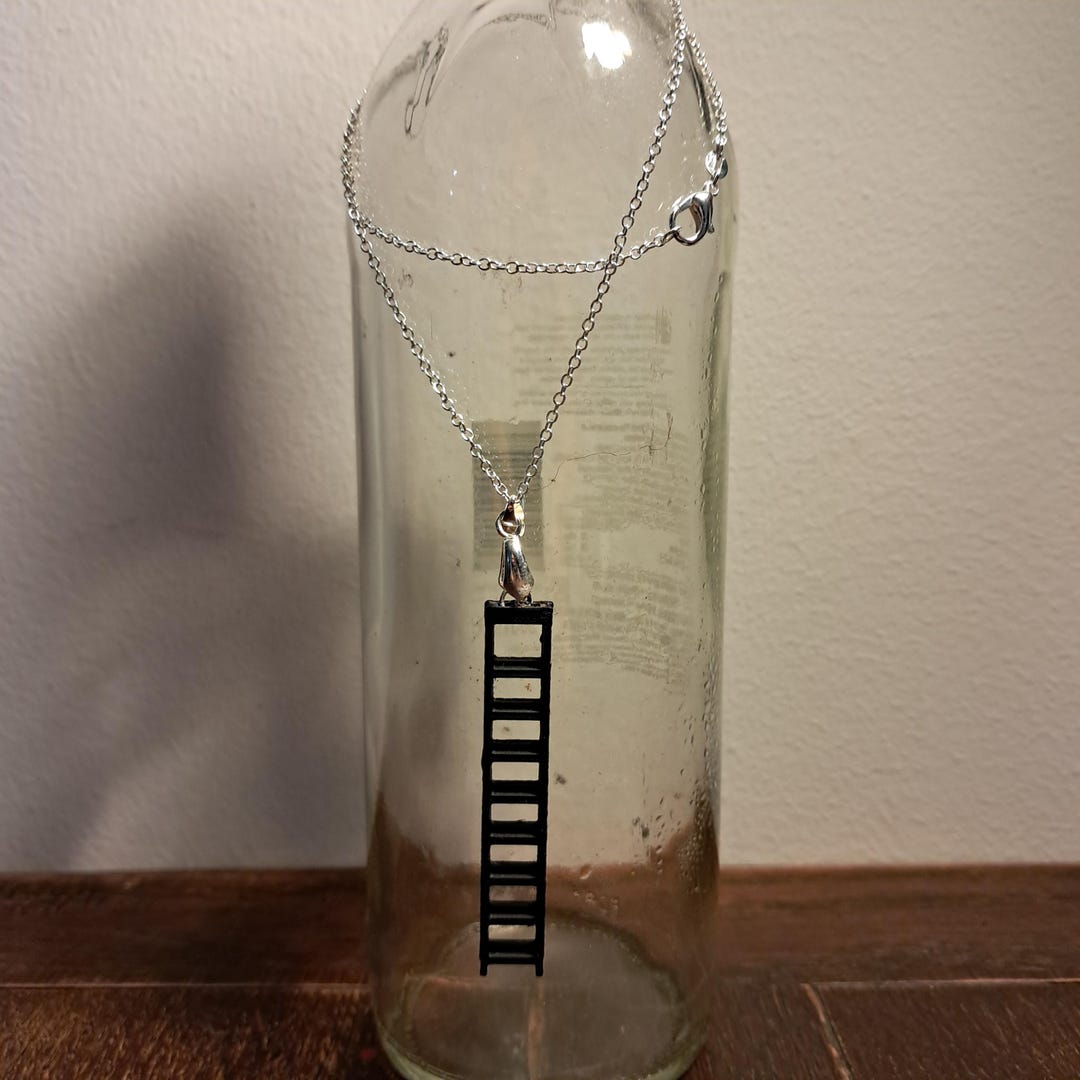 Wrestling Ladder Necklace, Pro Wrestling Jewellery, AEW WWE ECW Themed ...