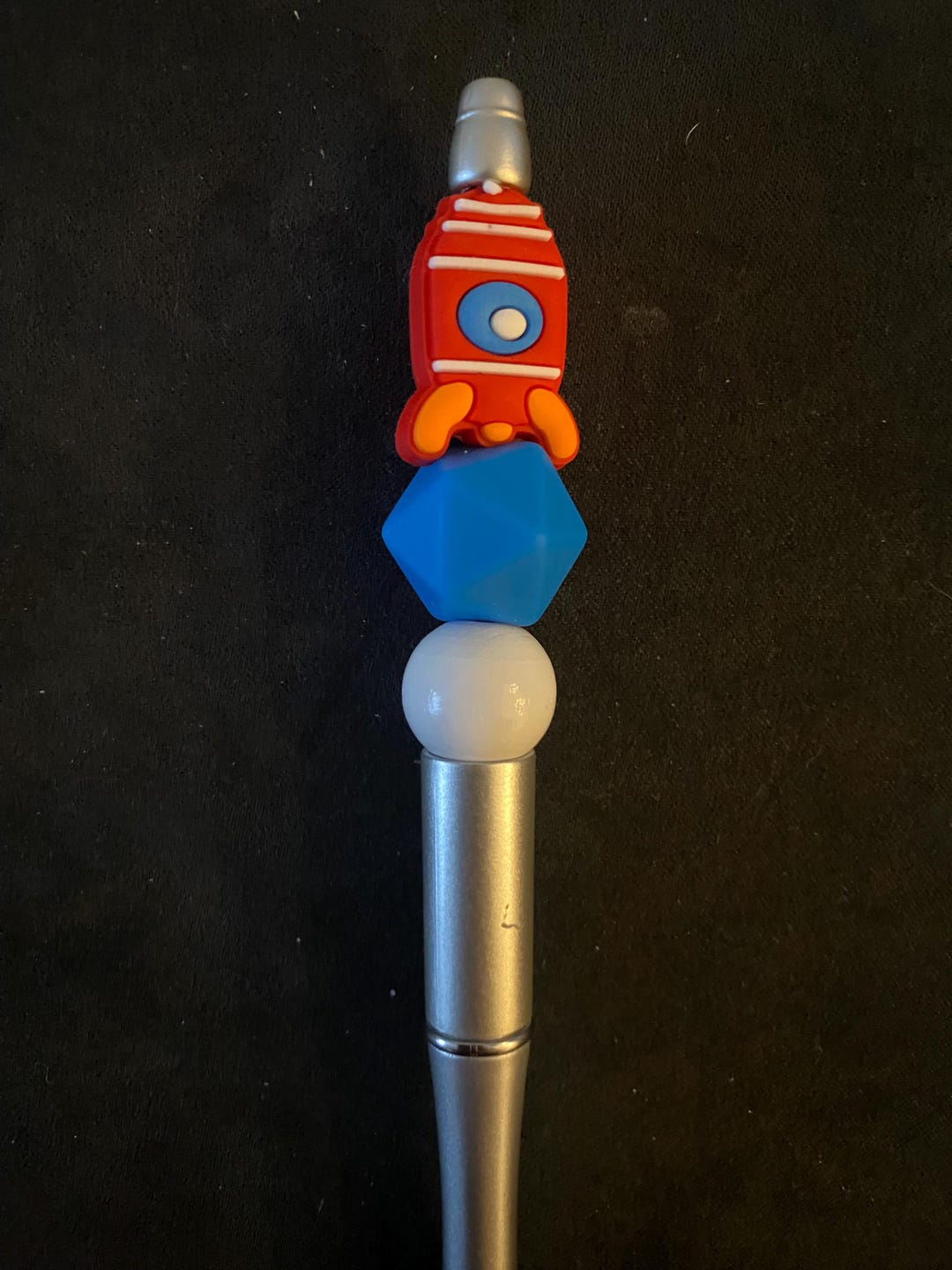 Beaded “rocketship” Pen - Etsy