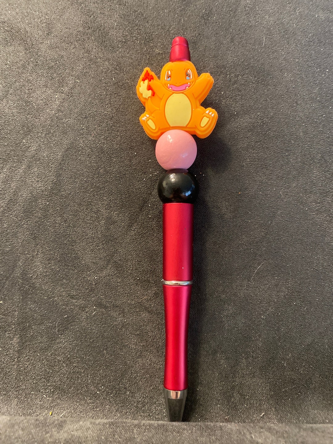 Beaded Charmander Pen - Etsy