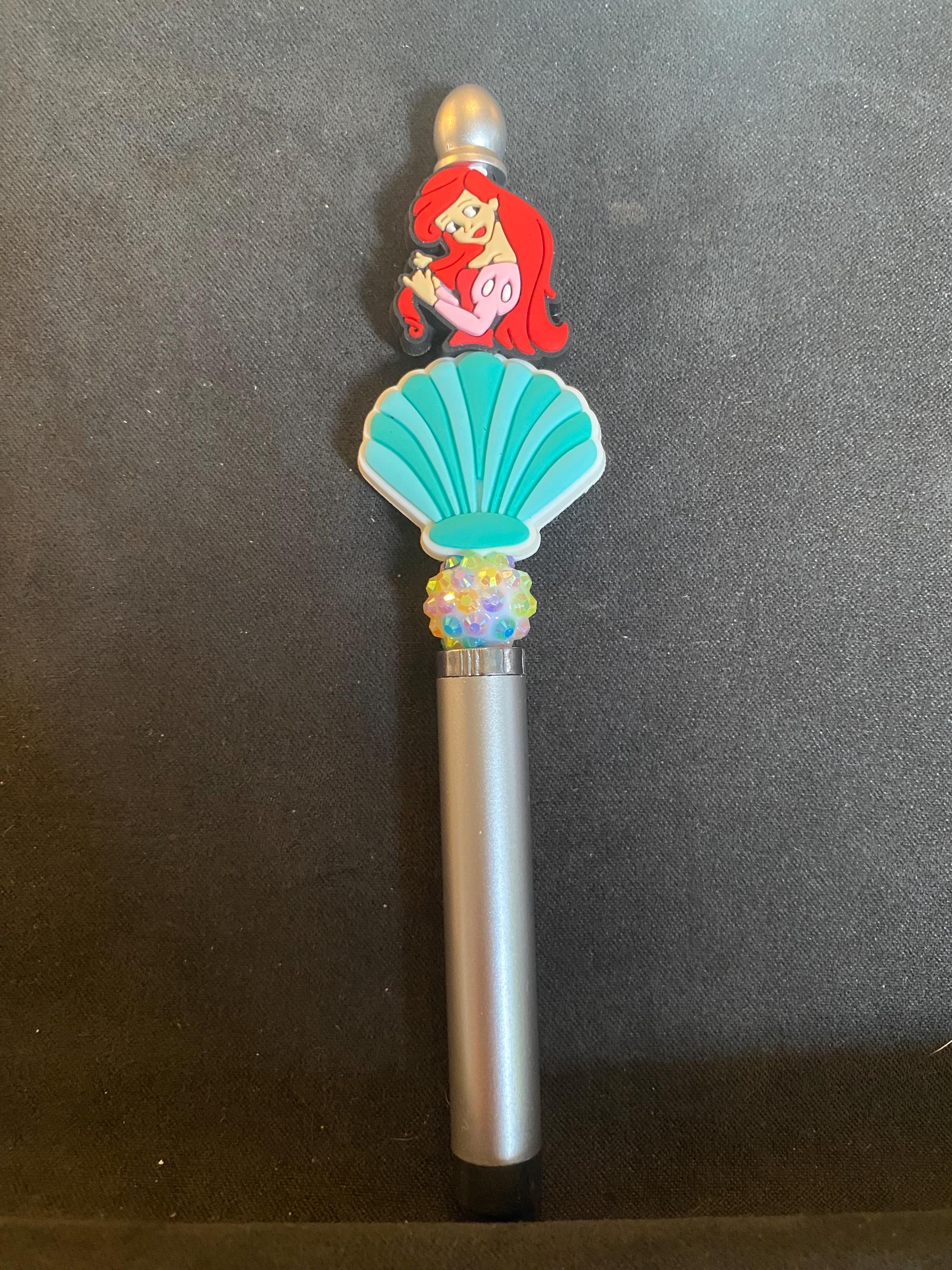 Beaded “ariel From the Little Mermaid” Stylus/pen - Etsy