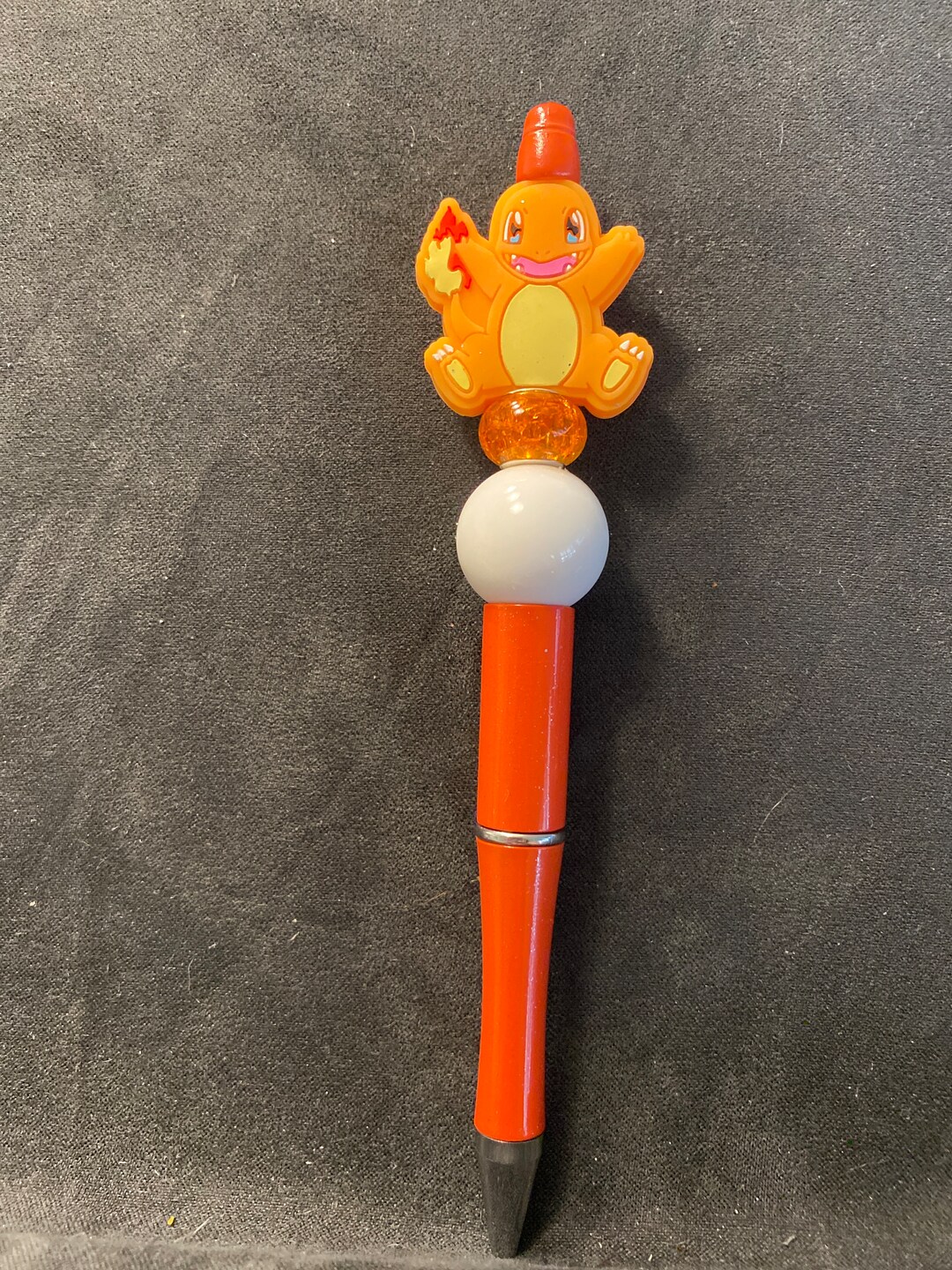 Beaded Charmander Pen - Etsy