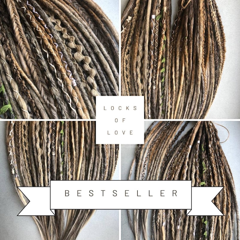 Viking Hair Extension Brown - Etsy