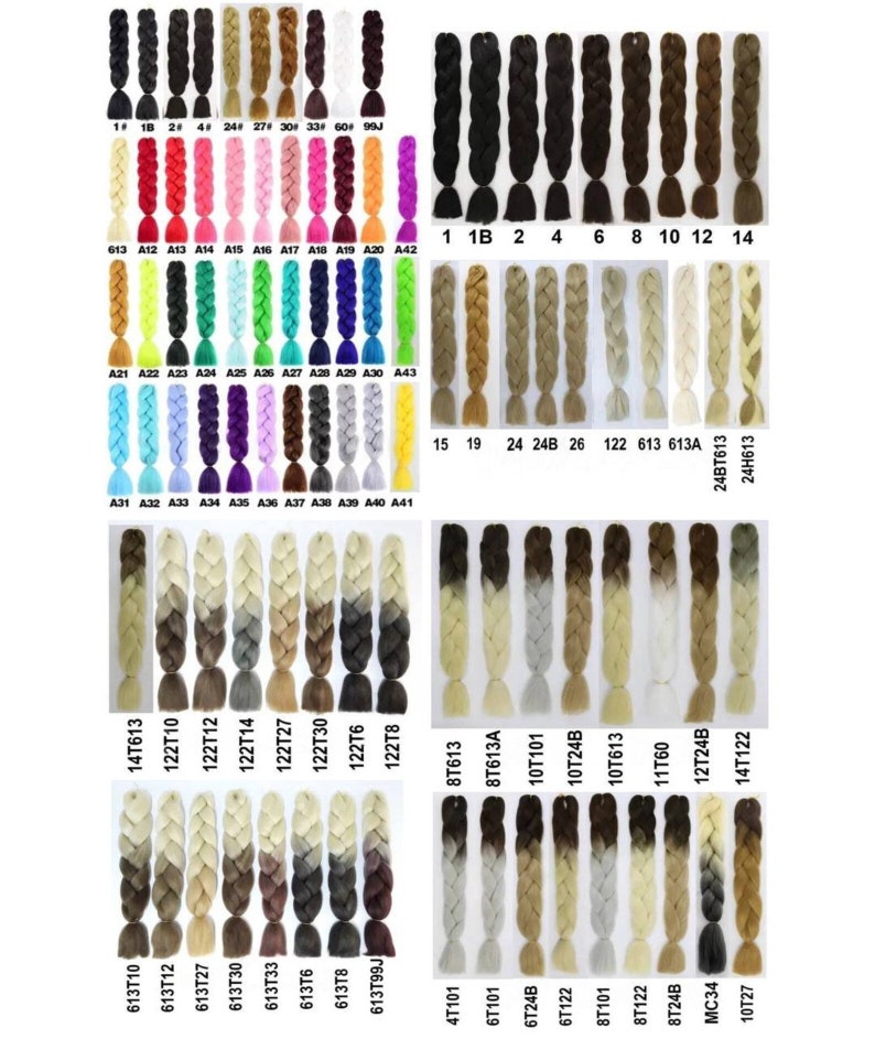 Blond Ombre Dreadlocks, Synthetic Hair Extensions With Different ...