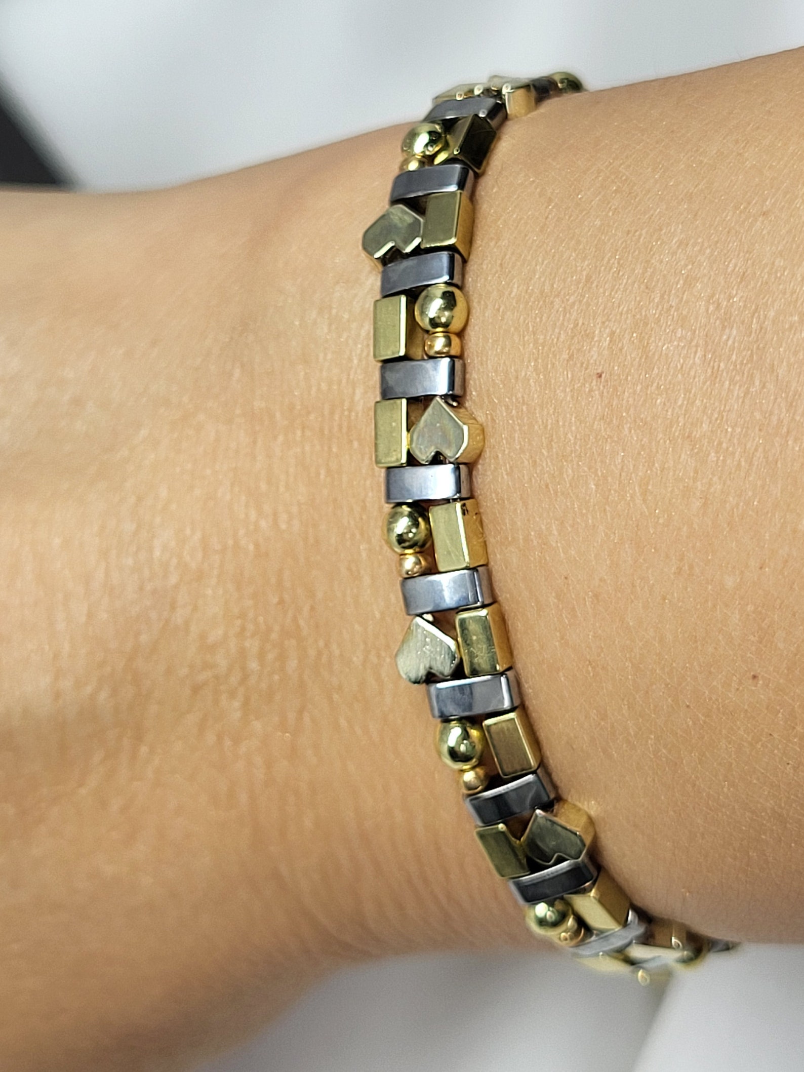 Handmade Jewelry, Hematite Bracelet, Original Jewellery for Women, Hand ...