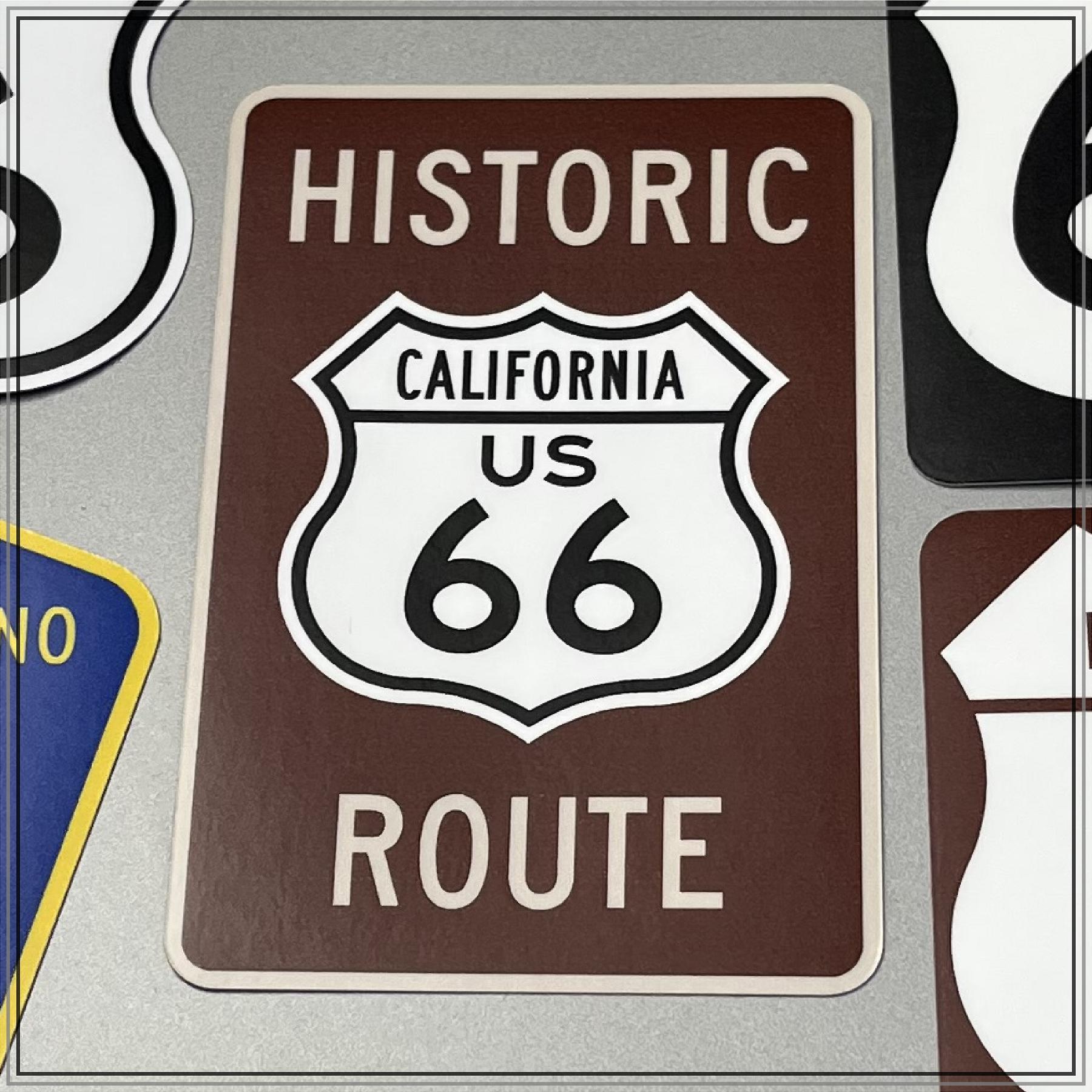 Route 66 Decals 5-pack Made With 3M Vehicle Grade Materials VERY HIGH ...