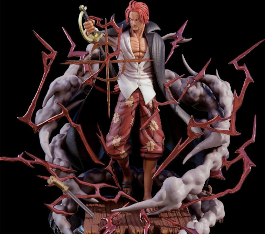 One Piece Shanks High Quality STL Files for 3D Printer Ready to Print ...