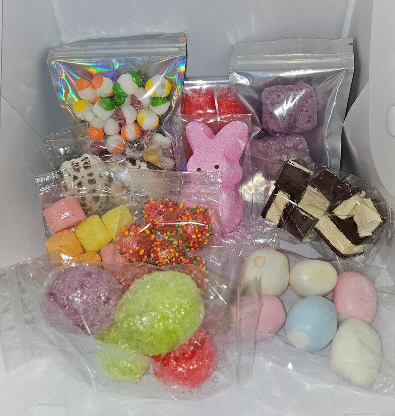 Easter Baskets 10 Sample Packs of Freeze Dried Goodies - Etsy