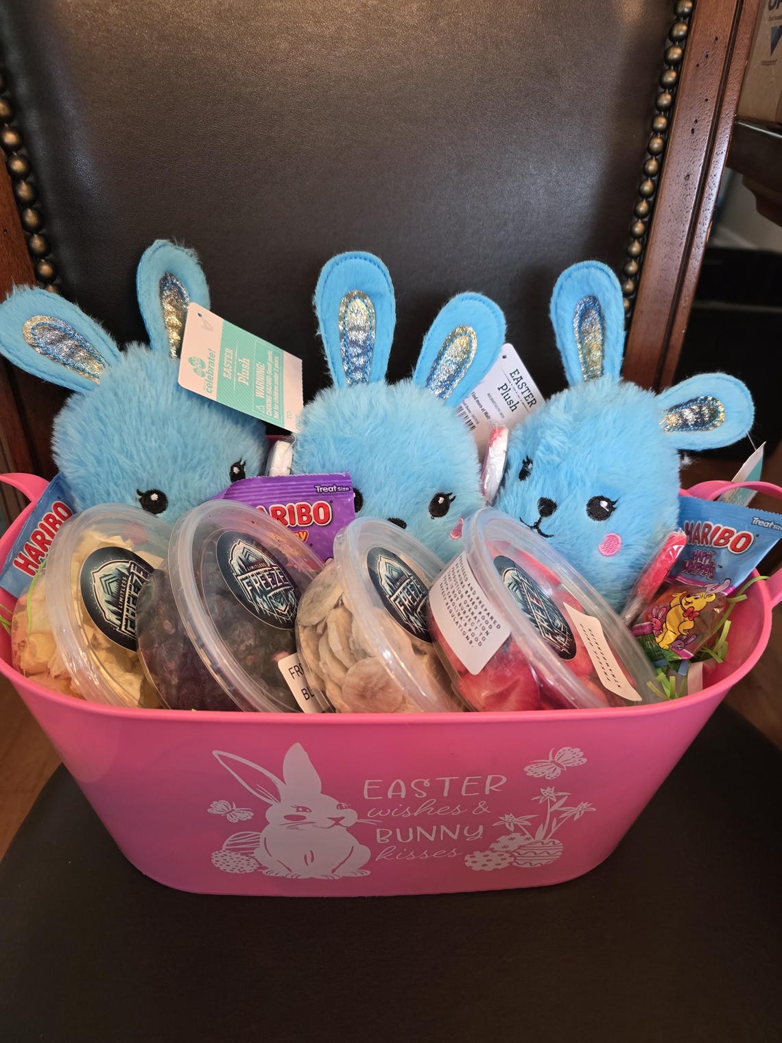 Easter Baskets - 10 Sample Packs of Freeze Dried Goodies . Bestie ...