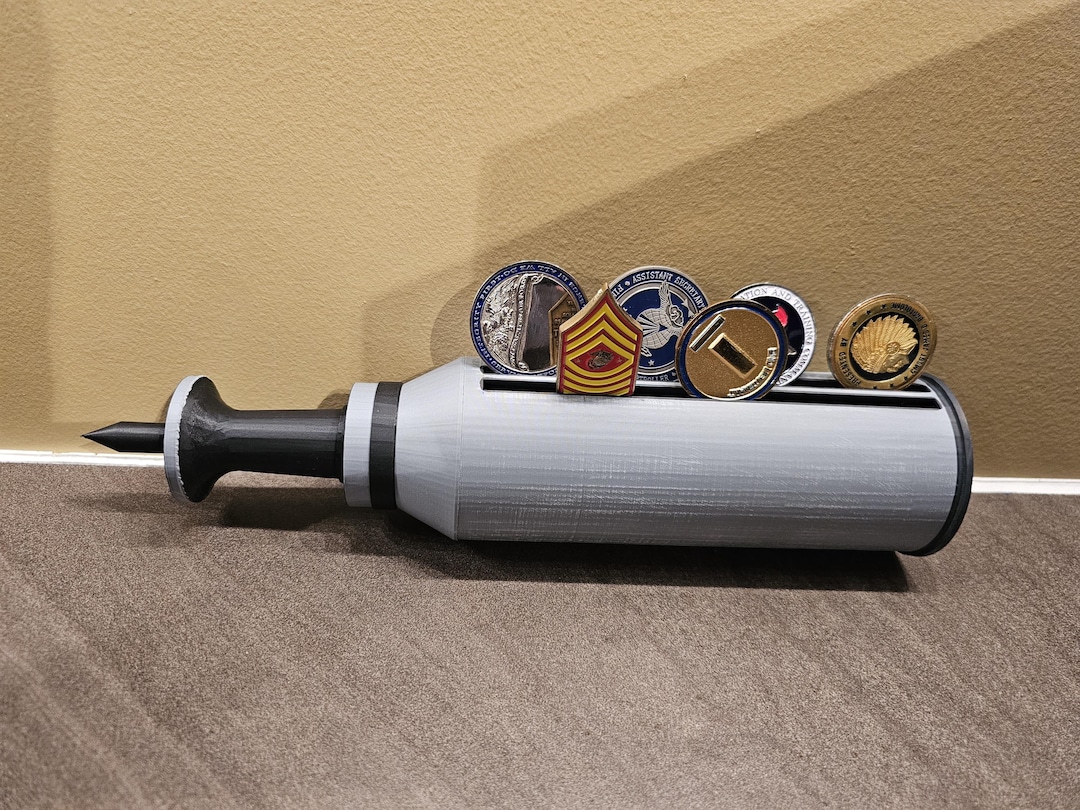 M865 APFSDS Tank Sabot Shell Challenge Coin Display - Etsy