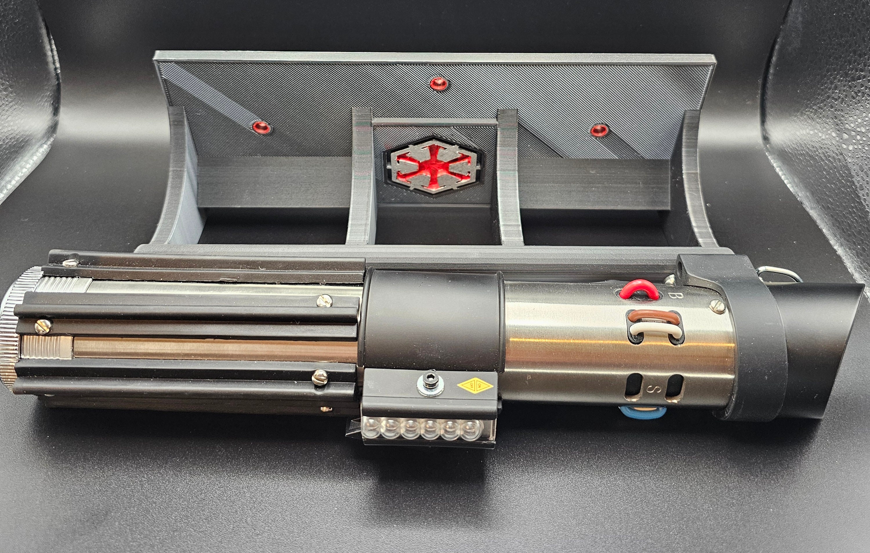 Dark Side Lightsaber Hilt Wall Mount Display - Etsy