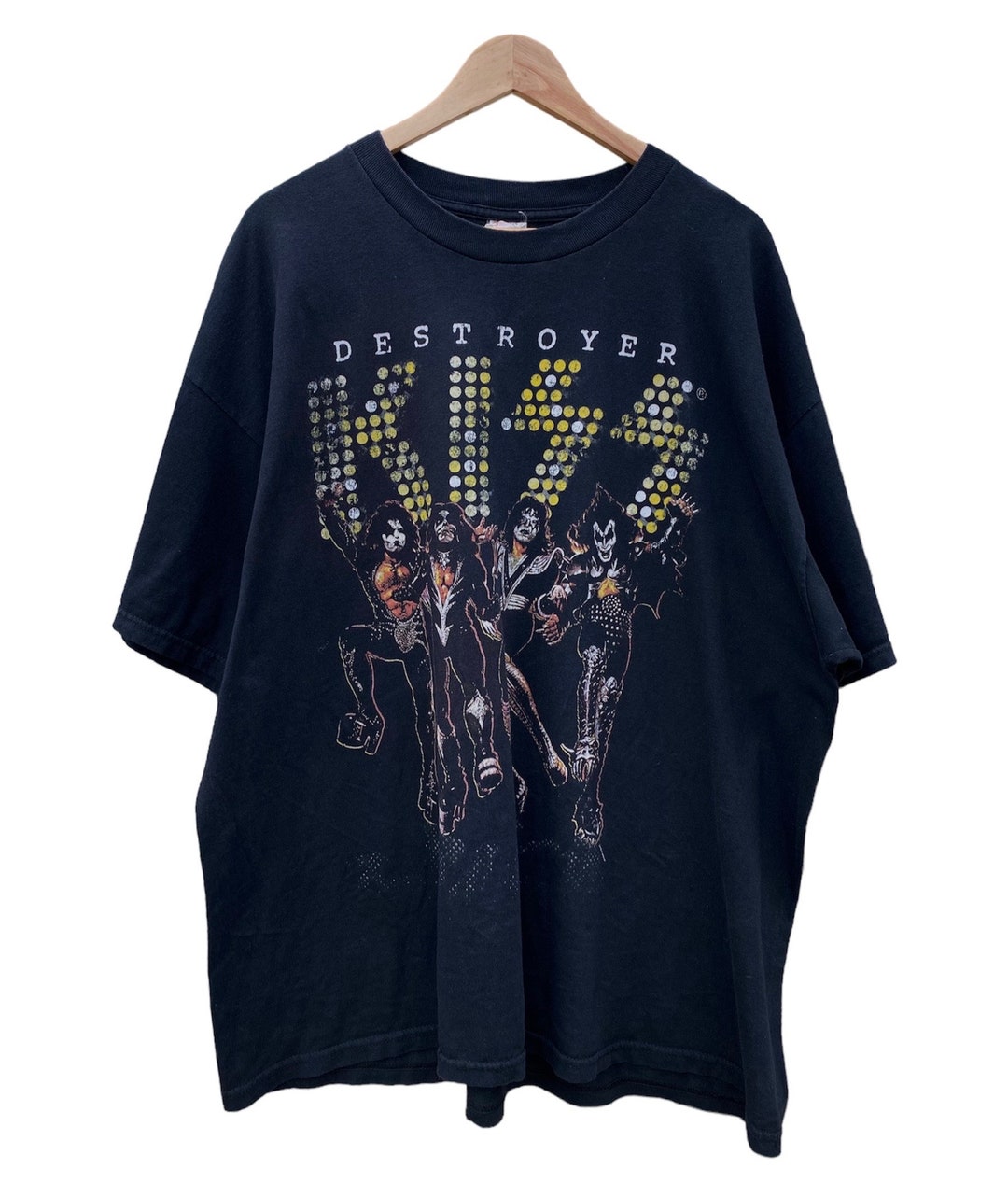 Vintage Kiss Destroyer T-shirt - Etsy