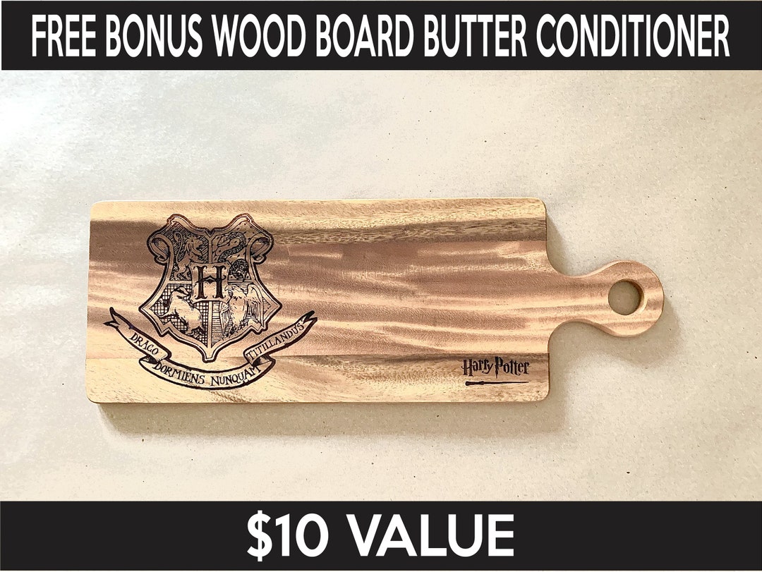 Harry Potter Hogwarts Charcuterie Board Cutting Board Serving Tray ...