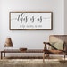 This is Us, Our Life Our Story Our Home Wood Sign, Farmhouse Gather ...