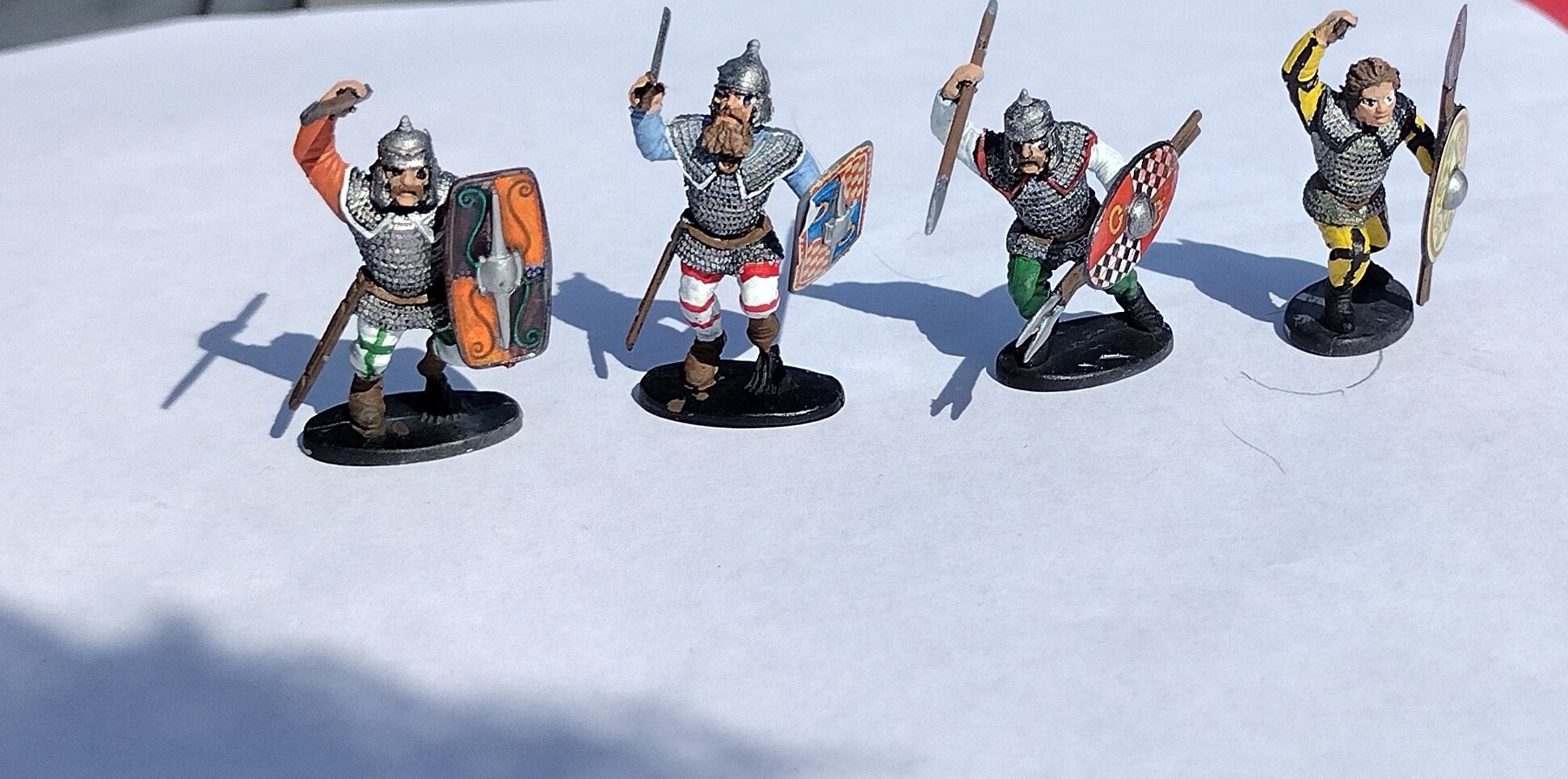 28mm Painted Armored Celtic Warriors (set of 8) - Etsy