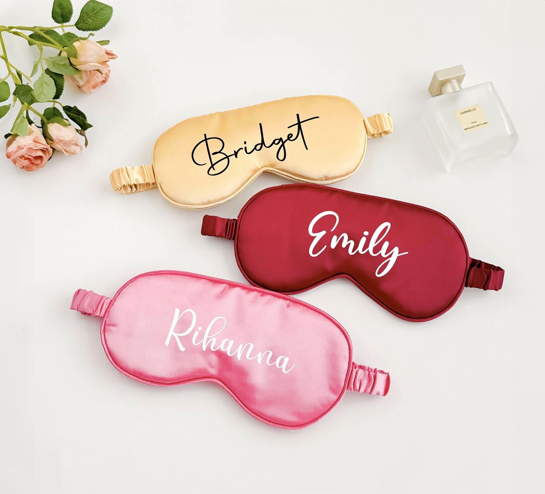 Personalized Eye Mask, Sleep Mask, Sleep Blindfold, Facial Mask ...