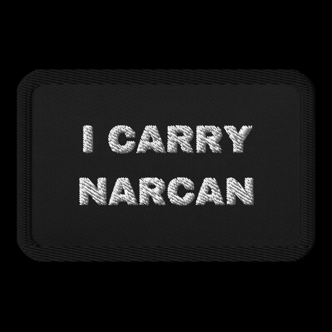 I Carry Narcan Patch - Etsy