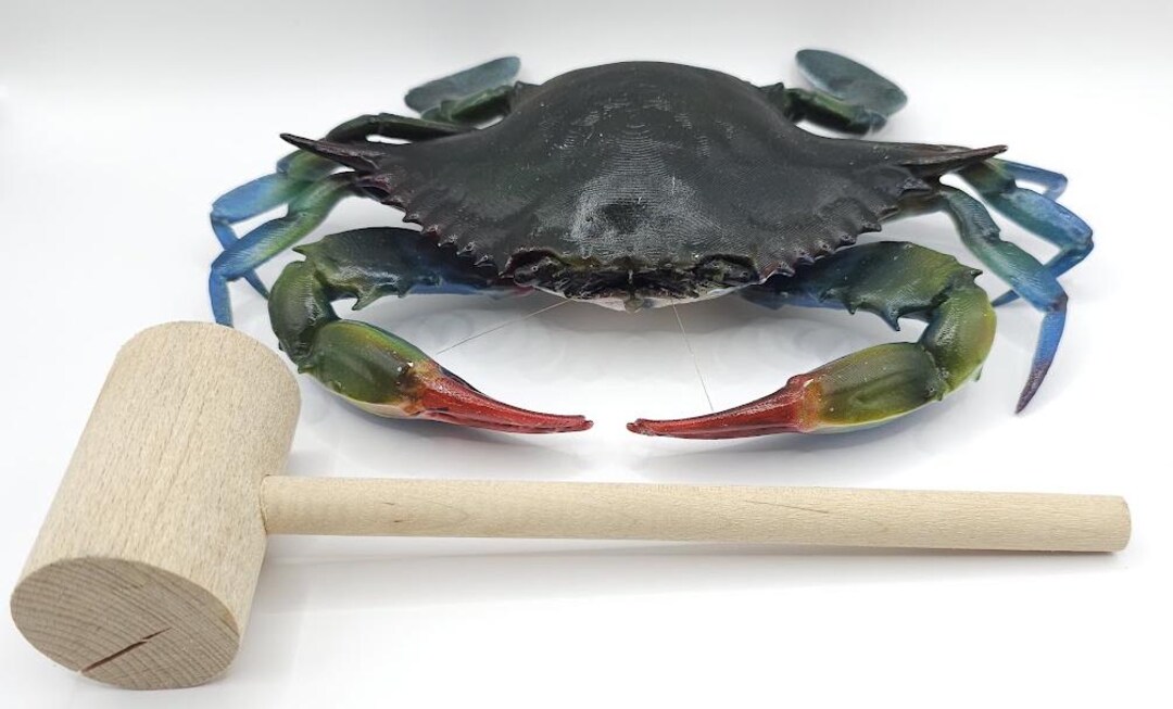 Chesapeake Blue Crab Extra Large Size - Realistic, Hand-painted ...