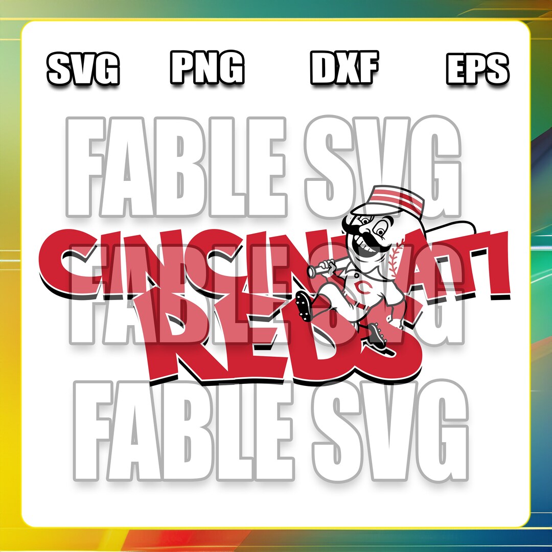 Cincinnati Redss SVG PNG, Svg Sports Files, Svg for Cricut, Clipart ...