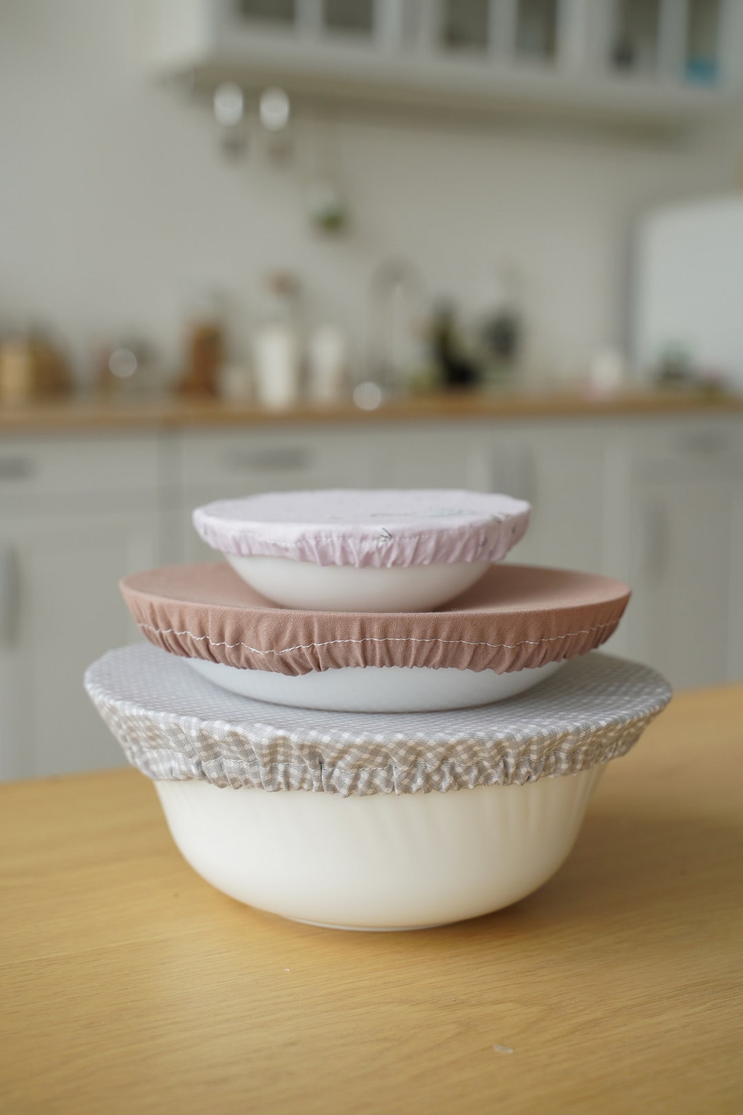 Reusable Bowl Covers, Bowl Covers, Fabric Bowl Covers, Cloth Bowl ...