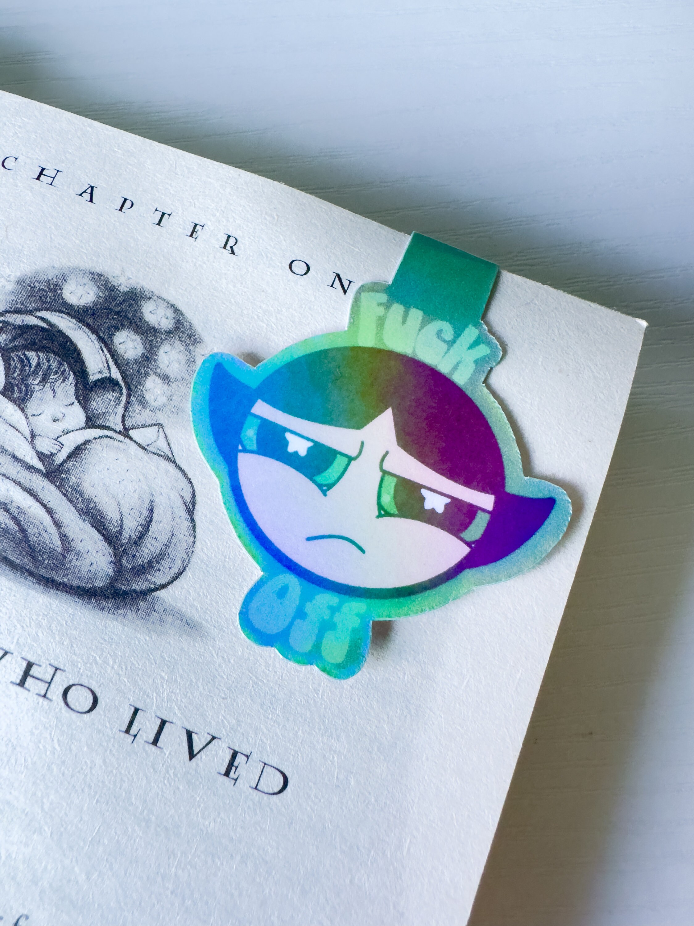 Powerpuff Girls Bookmarks Holographic Magnetic Bookmark Book Club ...