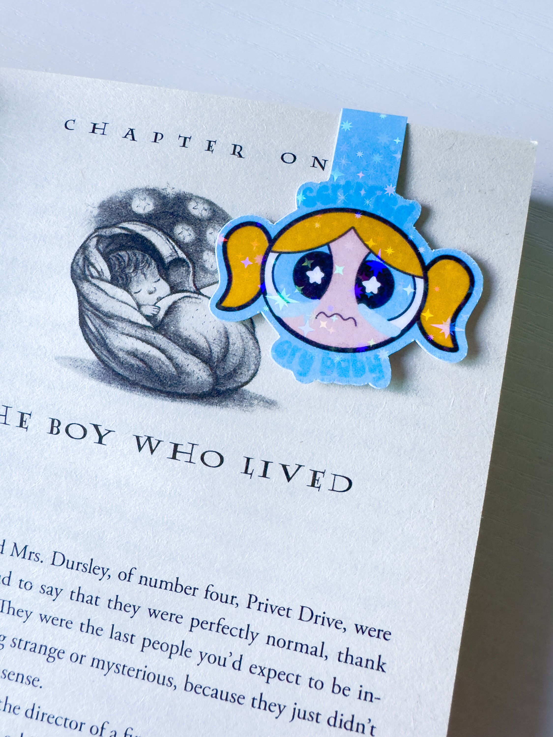 Powerpuff Girls Bookmarks Holographic Magnetic Bookmark Book Club ...