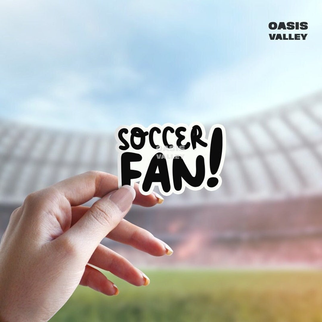 Soccer Fan Sticker Copa America Sticker Soccer Sticker Soccer Decal ...