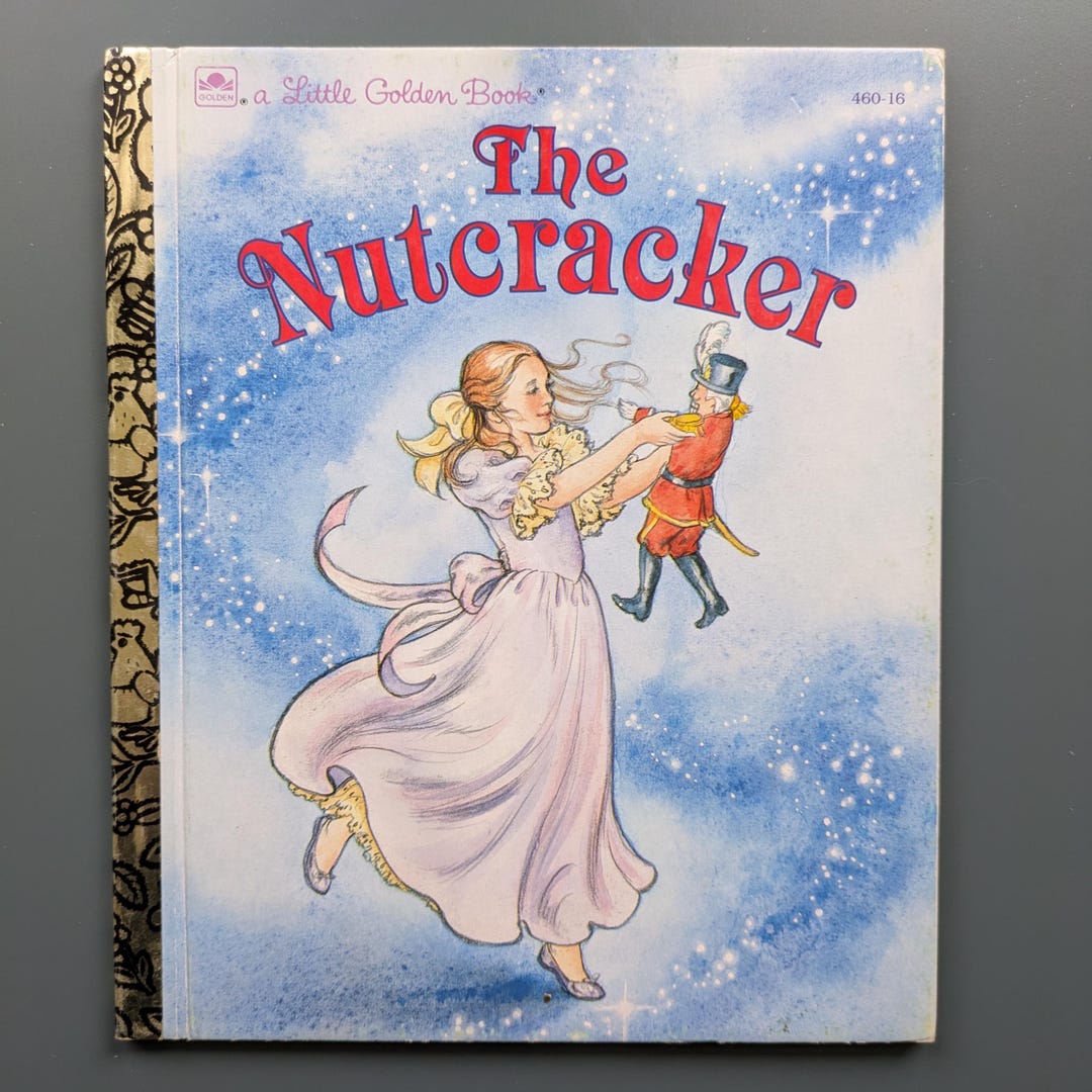 Nutcracker 1992 by Balducci, Lanza Little Golden Book - Etsy