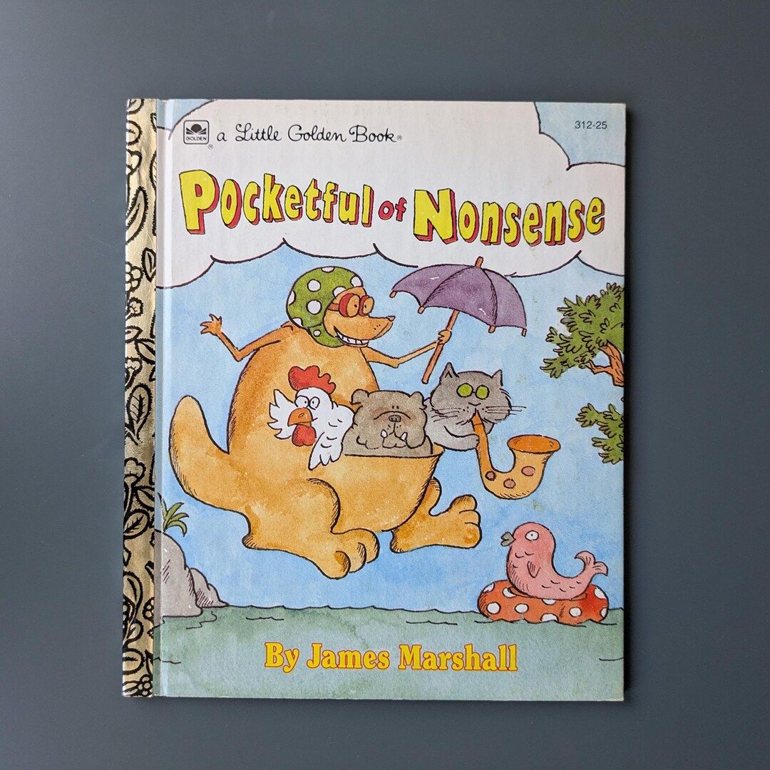 Pocketful of Nonsense - Little Golden Book - James Marshall - Etsy