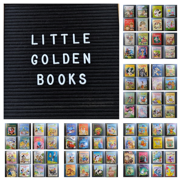 Golden Books Vintage - Etsy