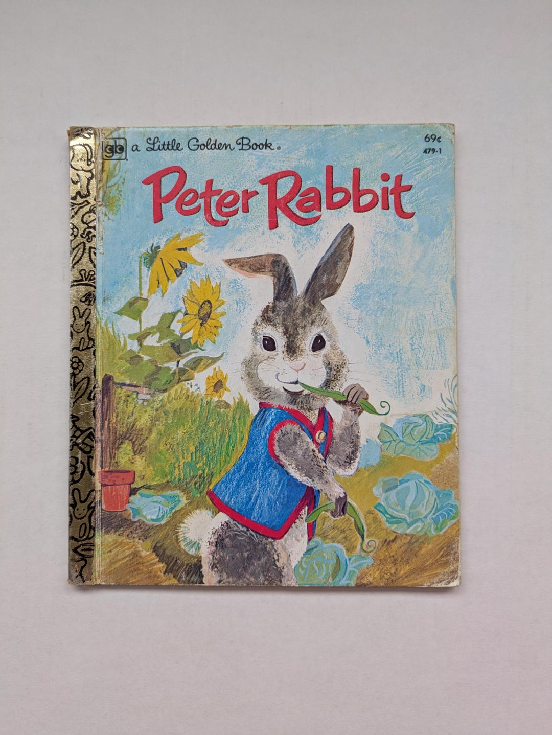 Tale of Peter Rabbit 1979 Illustrated by Saviozzi Little Golden Book ...