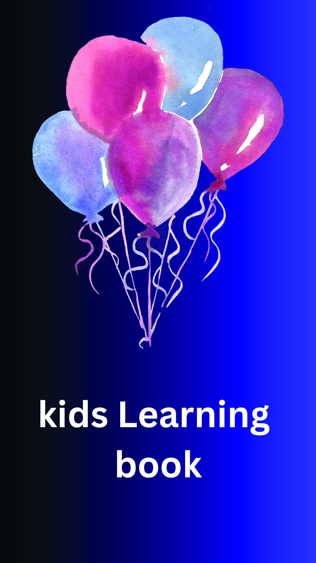 Kids Learning Digital Book, Kids Learning Ebook, Kids Activity Ebook ...