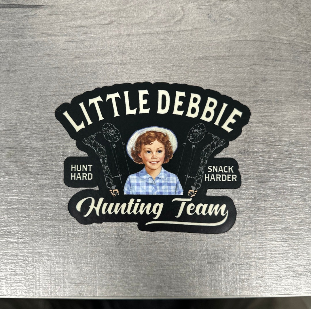 Little Debbie Hunting Club Decal mathews Edition 4.25x3.25 - Etsy