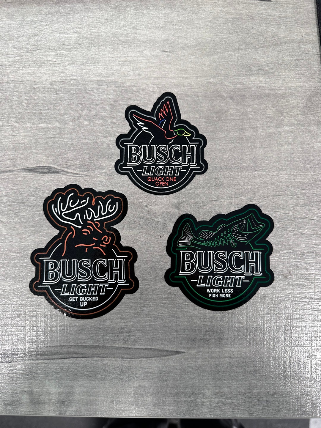 Busch Light outdoor 3 Decal Pack - Etsy