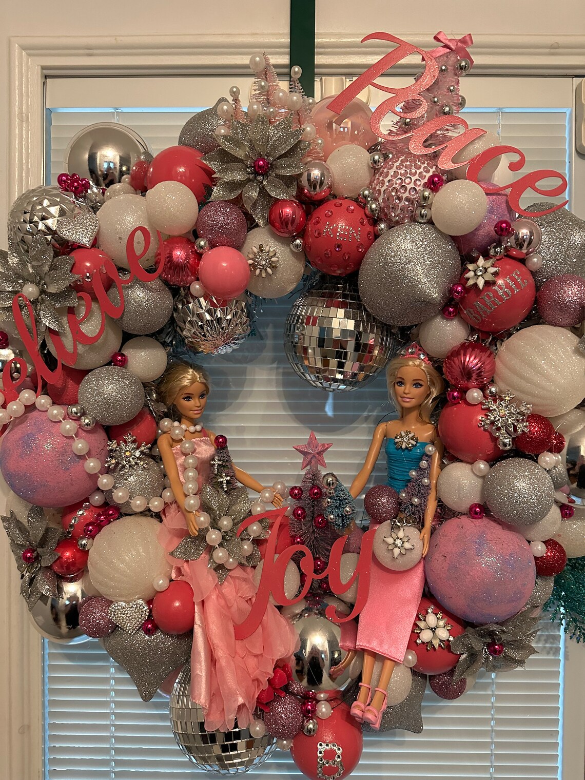 Holiday Barbie Wreath - Etsy