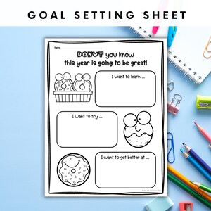 Donut Theme Back to School Activity Pack: Prek-3rd Grade (PDF Download ...