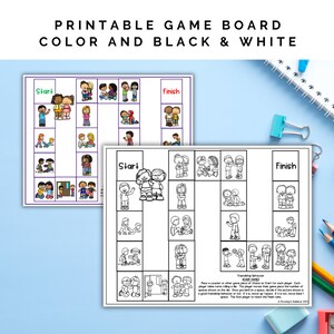 Friendship Behavior Board Game K-2nd Grade No Prep Social Skills ...