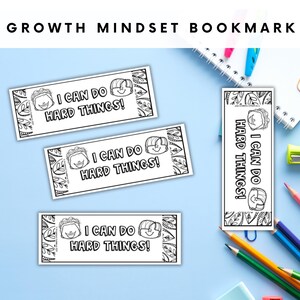 Growth Mindset Brochure K-5th Grade Perseverance Positive Attitude ...