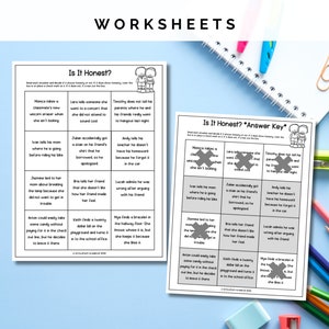 Honesty Lesson & Presentation K-5th Grade | No Prep Elementary ...