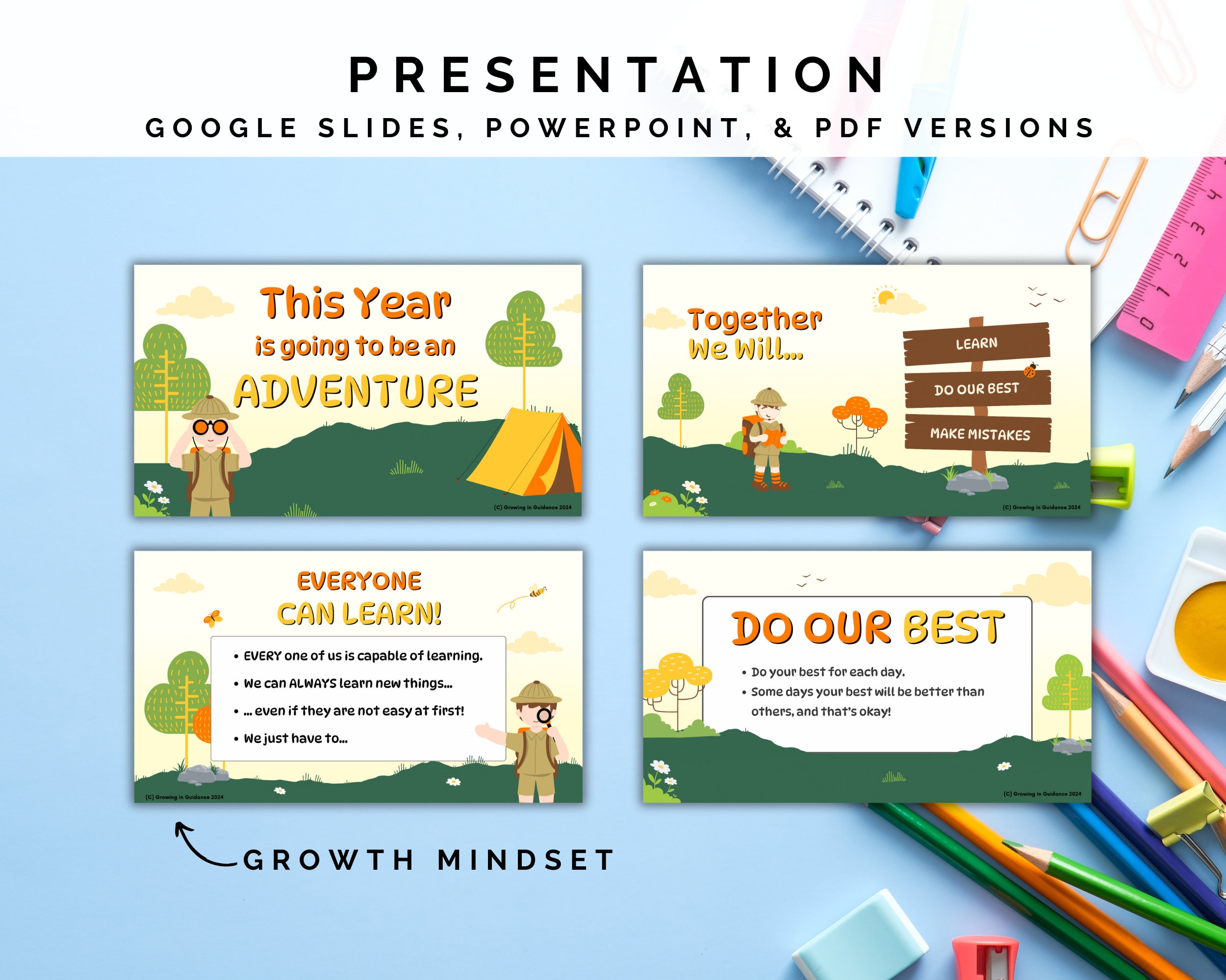 Back to School Activity Pack Camping Theme Prek-3rd Grade First Day of ...