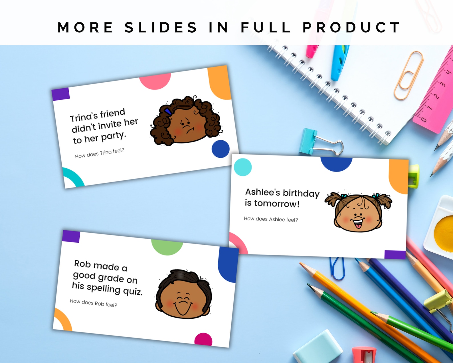 Color Monster Emotions Lesson: K-2 Presentation & Worksheets (digital ...