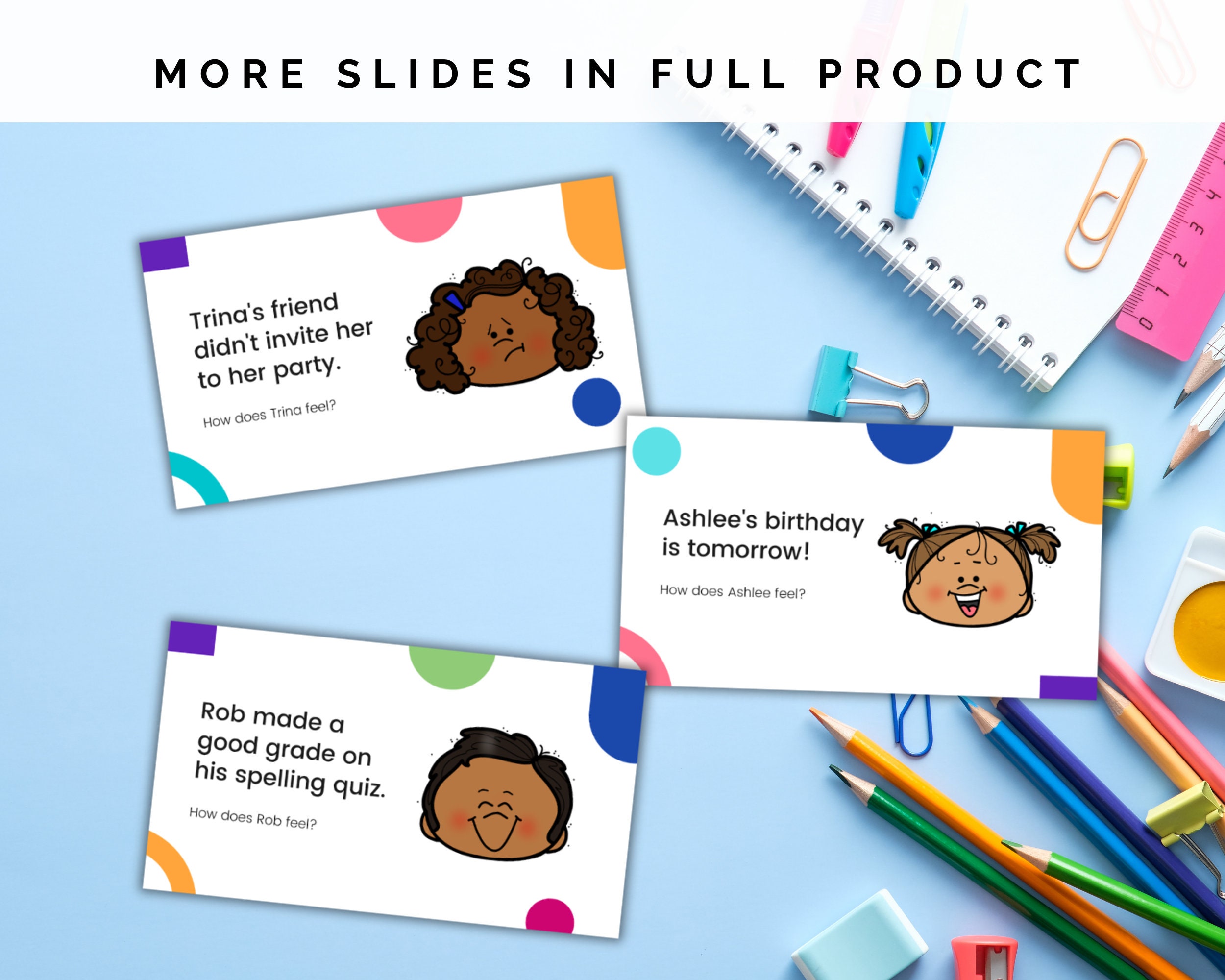 Color Monster Emotions Lesson: K-2 Presentation & Worksheets (digital ...