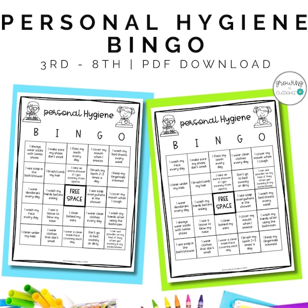 Personal Safety BINGO Game 3rd-5th Grade No Prep Health and Life Skills ...