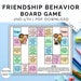 Friendship Behavior Board Game 2nd-5th Grade No Prep Elementary ...