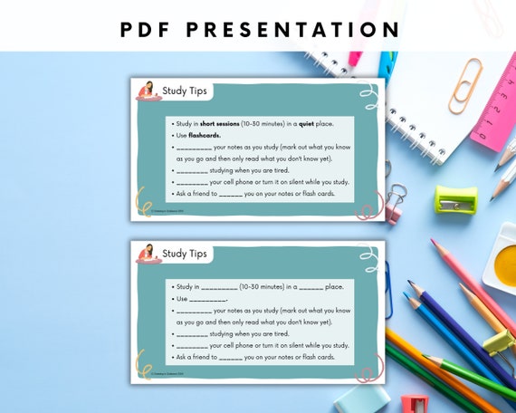 Test Taking Strategies Middle School Worksheets
